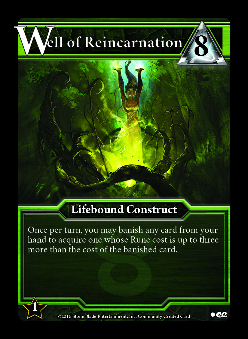Well Of Reincarnation - Custom Card - Stone Blade Entertainment ...