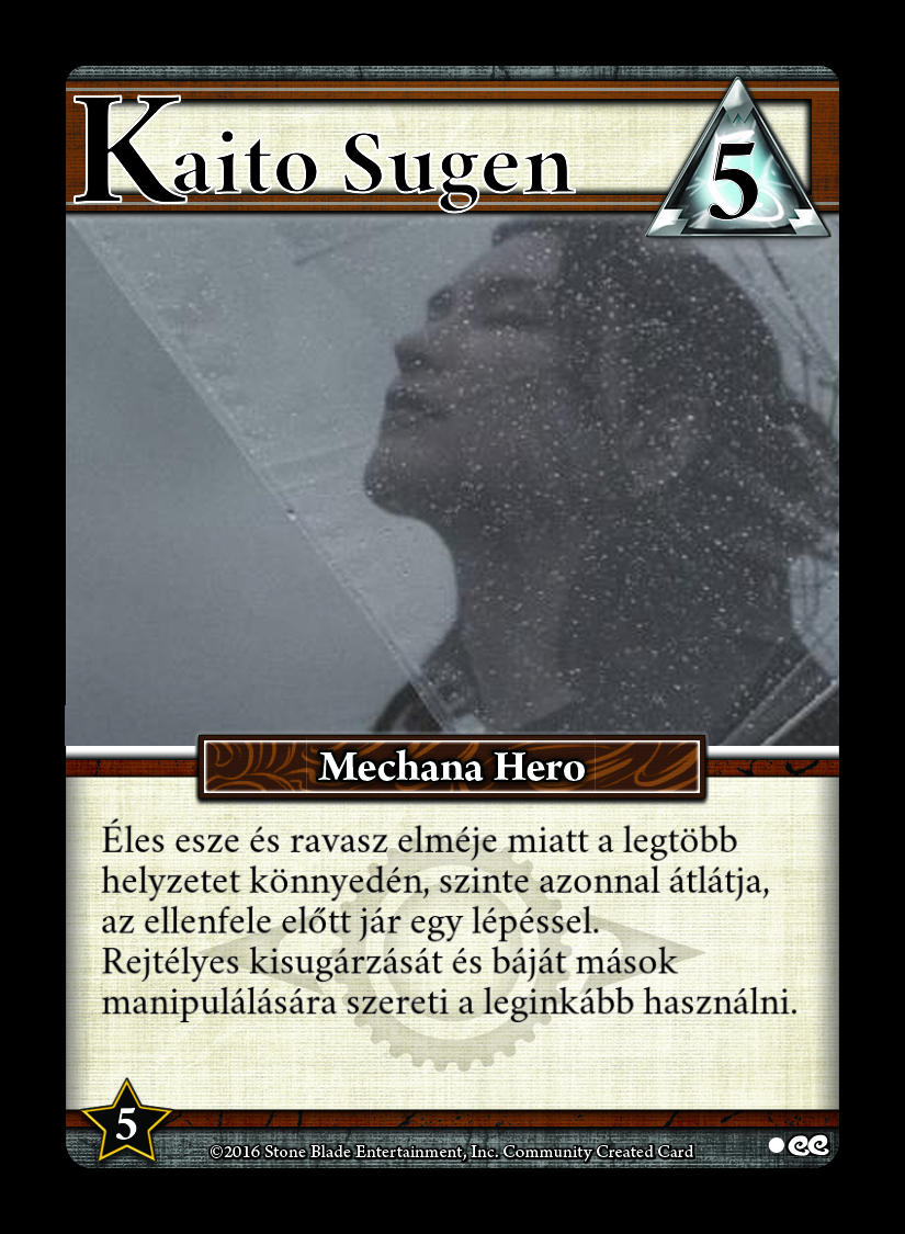 Kaito Sugen - Custom Card - Stone Blade Entertainment | Ascension ...