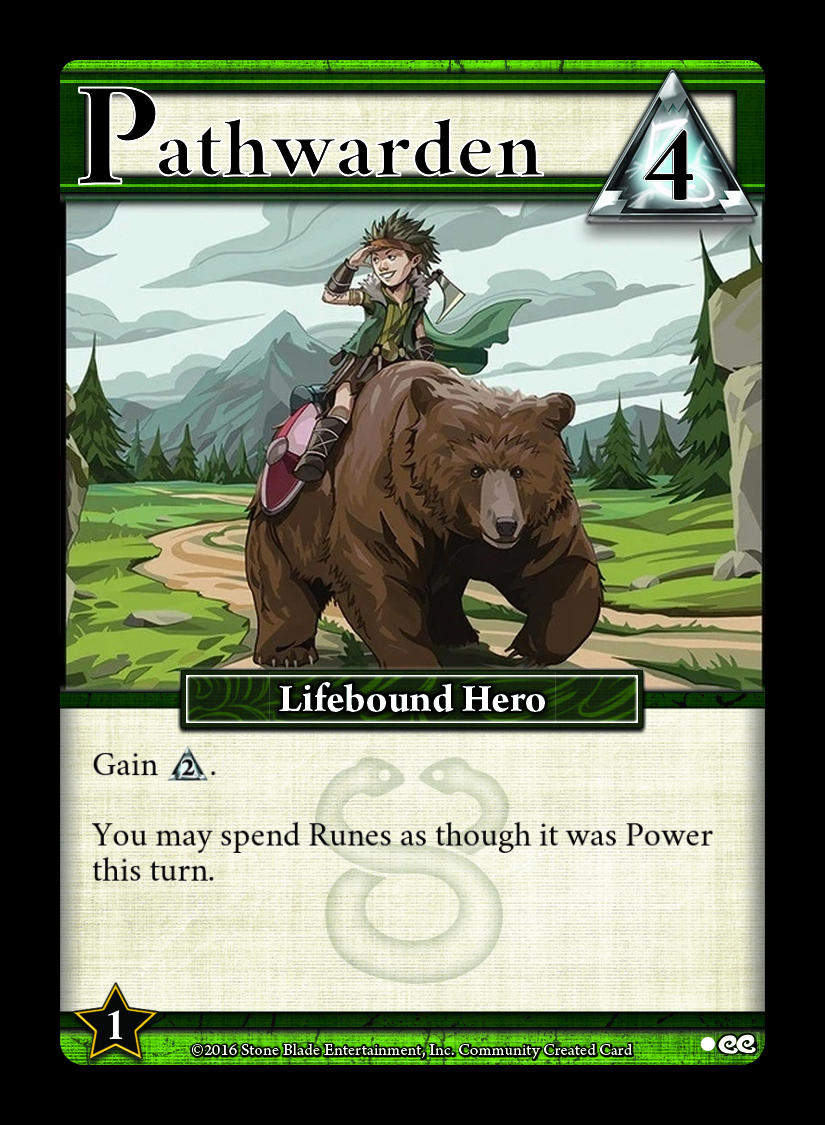 Pathwarden - Custom Card - Stone Blade Entertainment | Ascension ...