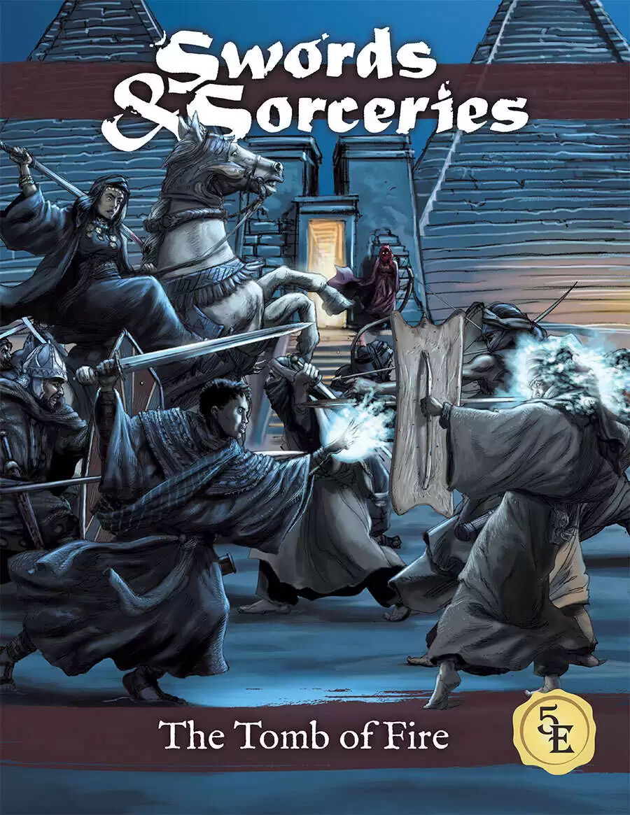 The Tomb of Fire (5e) - Arc Dream Publishing | Swords & Sorceries ...
