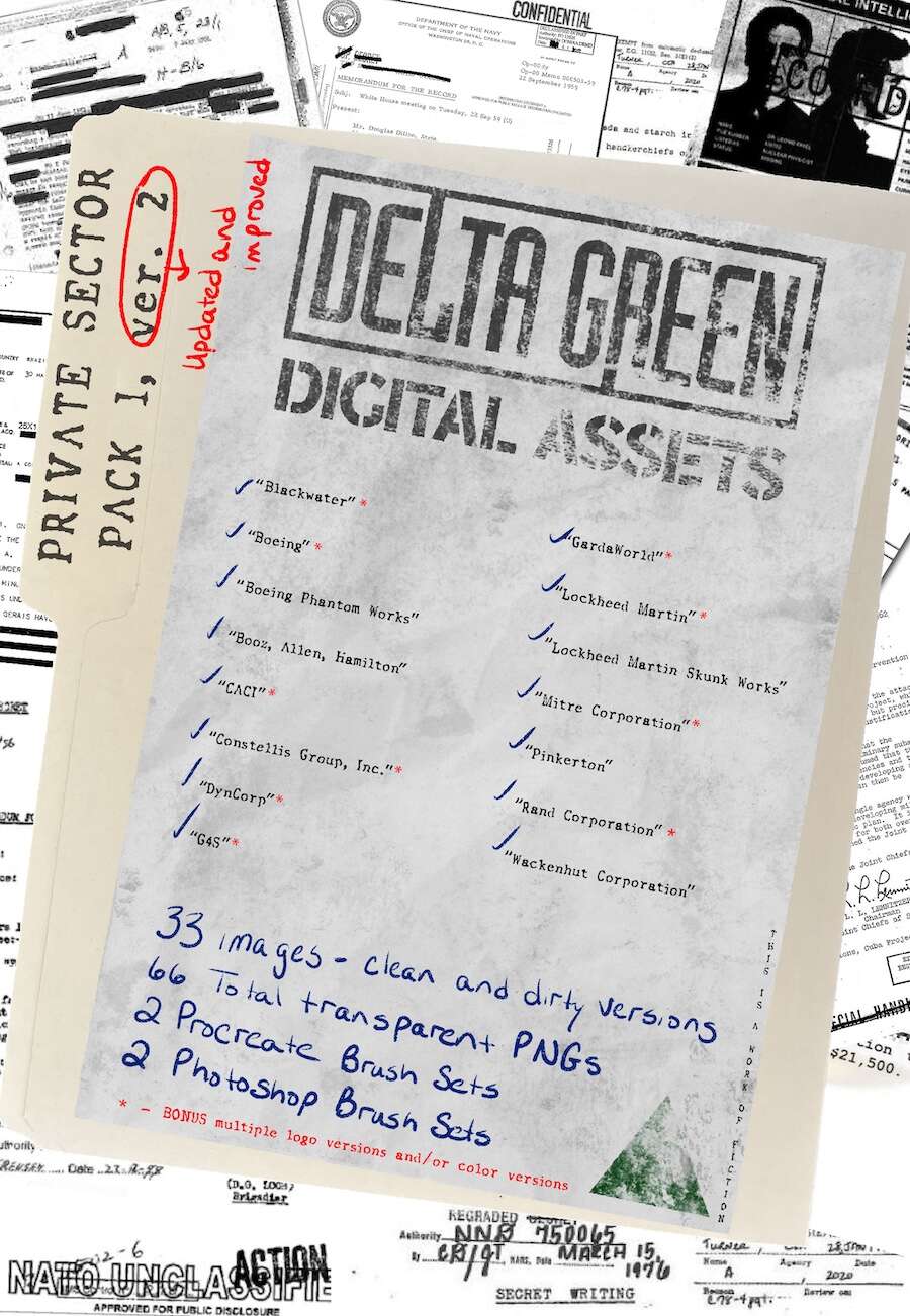 Delta Green Digital Assets: Private Sector Pack 1 - Arc Dream ...