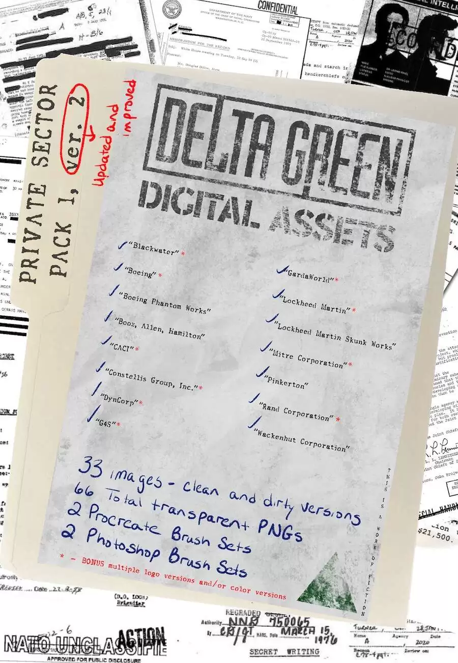 Delta Green Digital Assets: Private Sector Pack 1 - Arc Dream ...