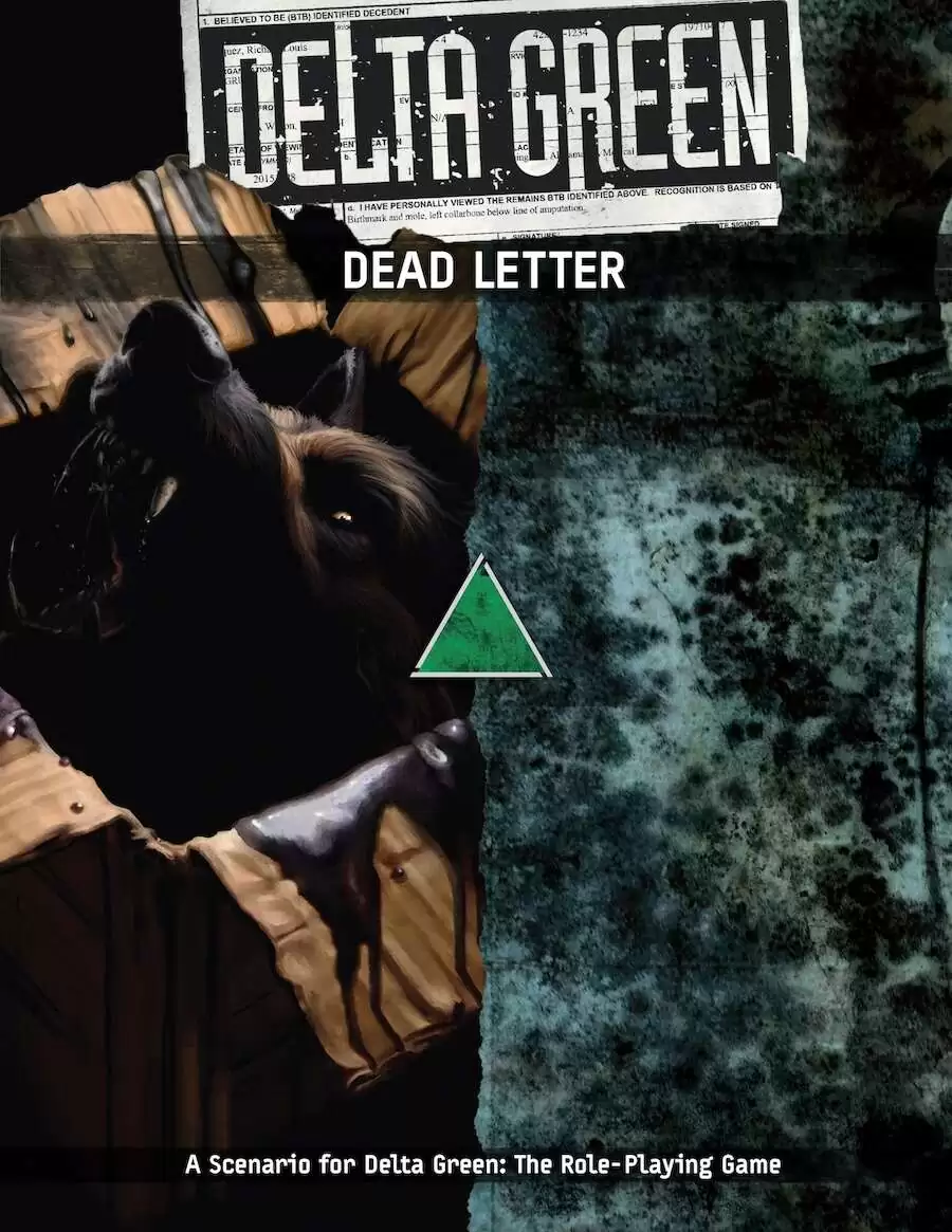 Delta Green: Dead Letter - Arc Dream Publishing | Delta Green ...