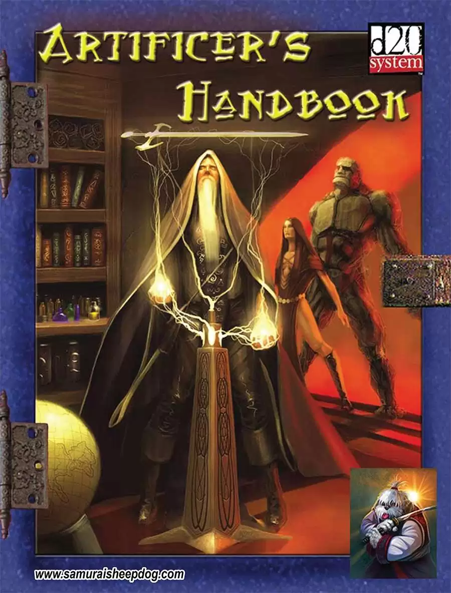 Artificer's Handbook - Samurai Sheepdog | DriveThruRPG