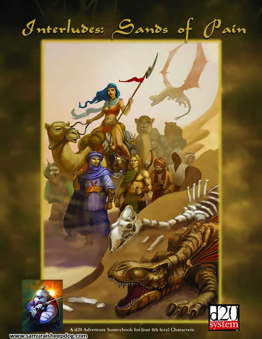 Interludes: Sands of Pain - Samurai Sheepdog | DriveThruRPG