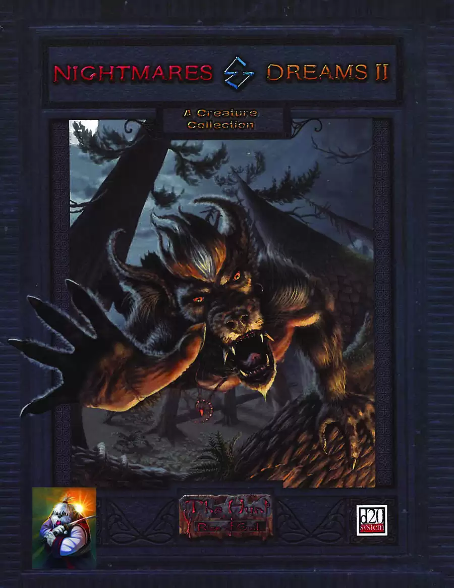 Nightmares & Dreams II Creature Collection - Samurai Sheepdog | DriveThruRPG