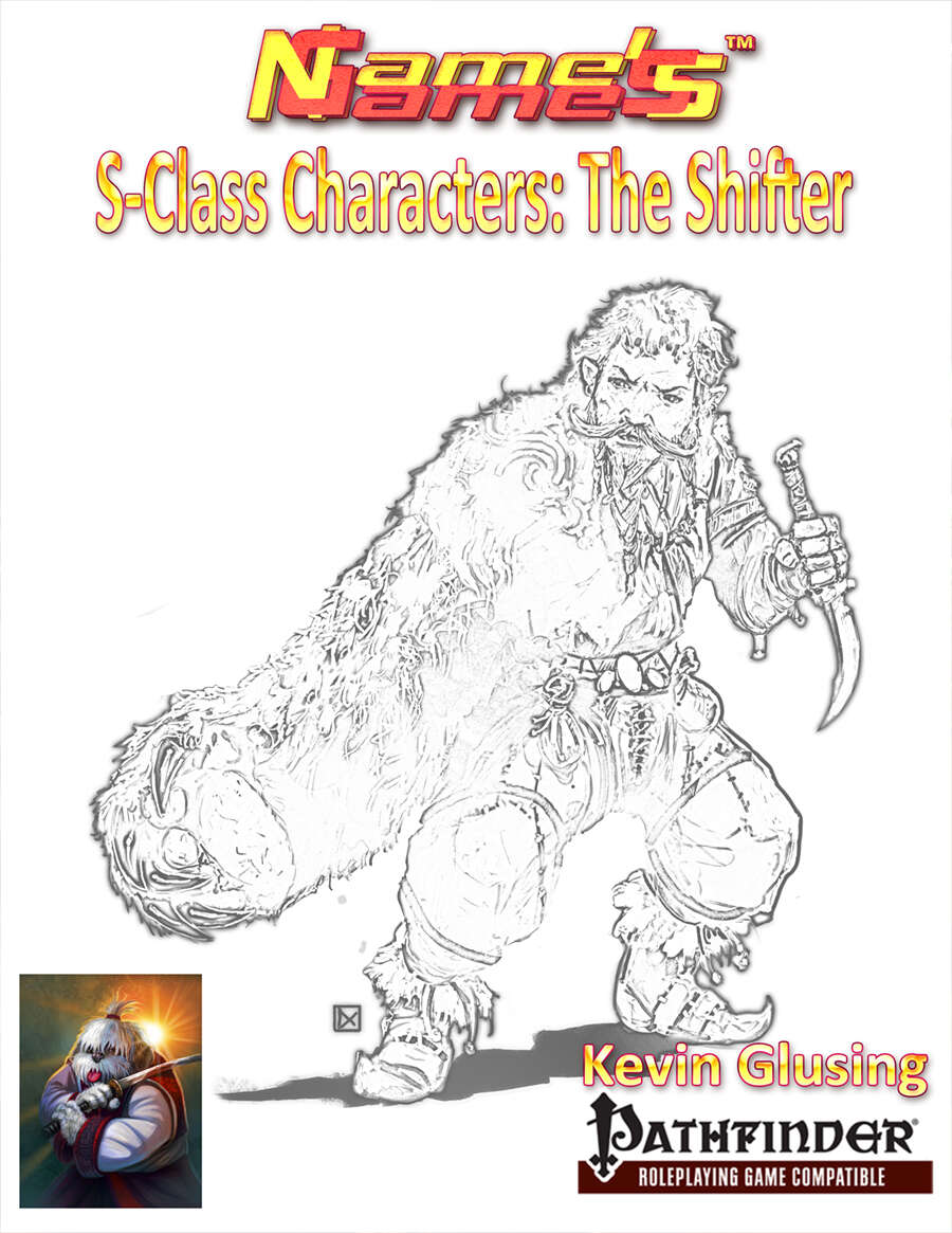 S-Class Characters: The Shifter - Samurai Sheepdog | DriveThruRPG