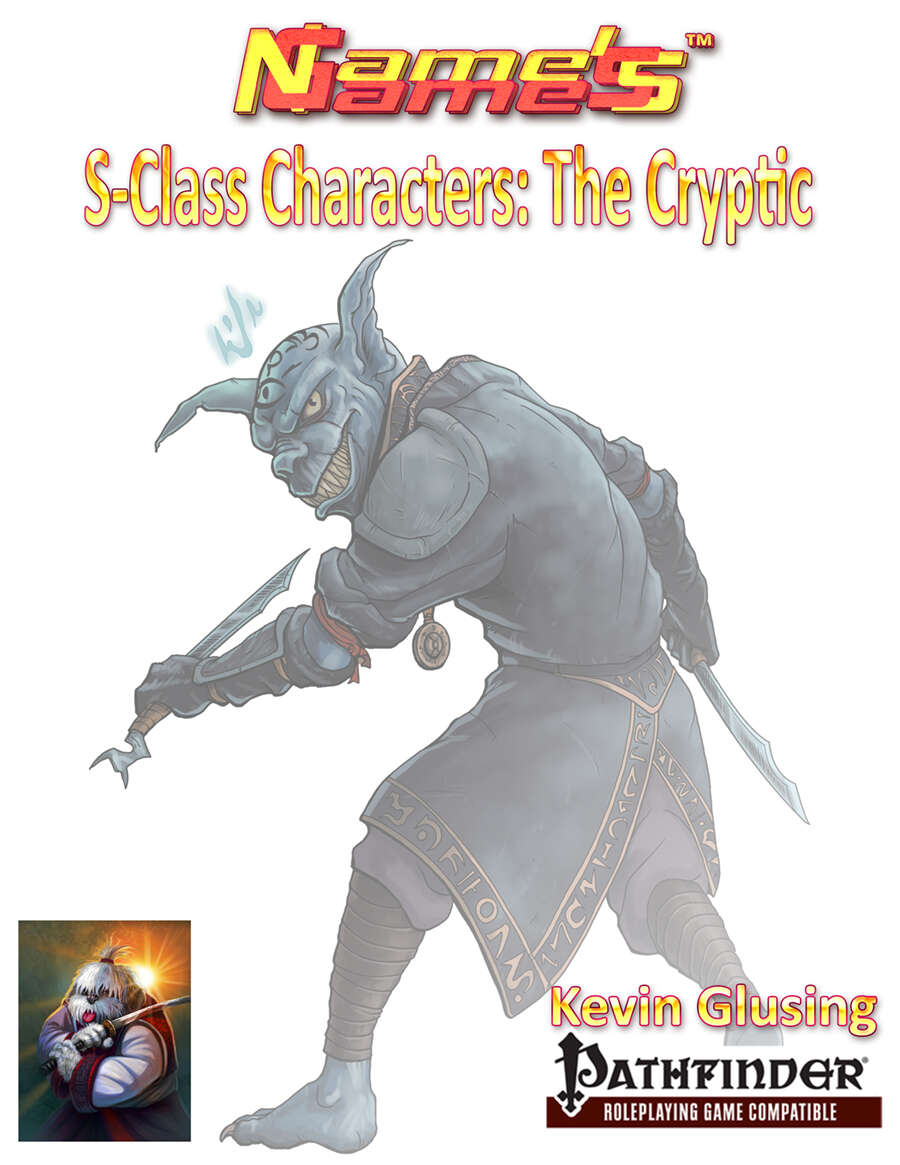 S-Class Characters: The Cryptic - Samurai Sheepdog | DriveThruRPG