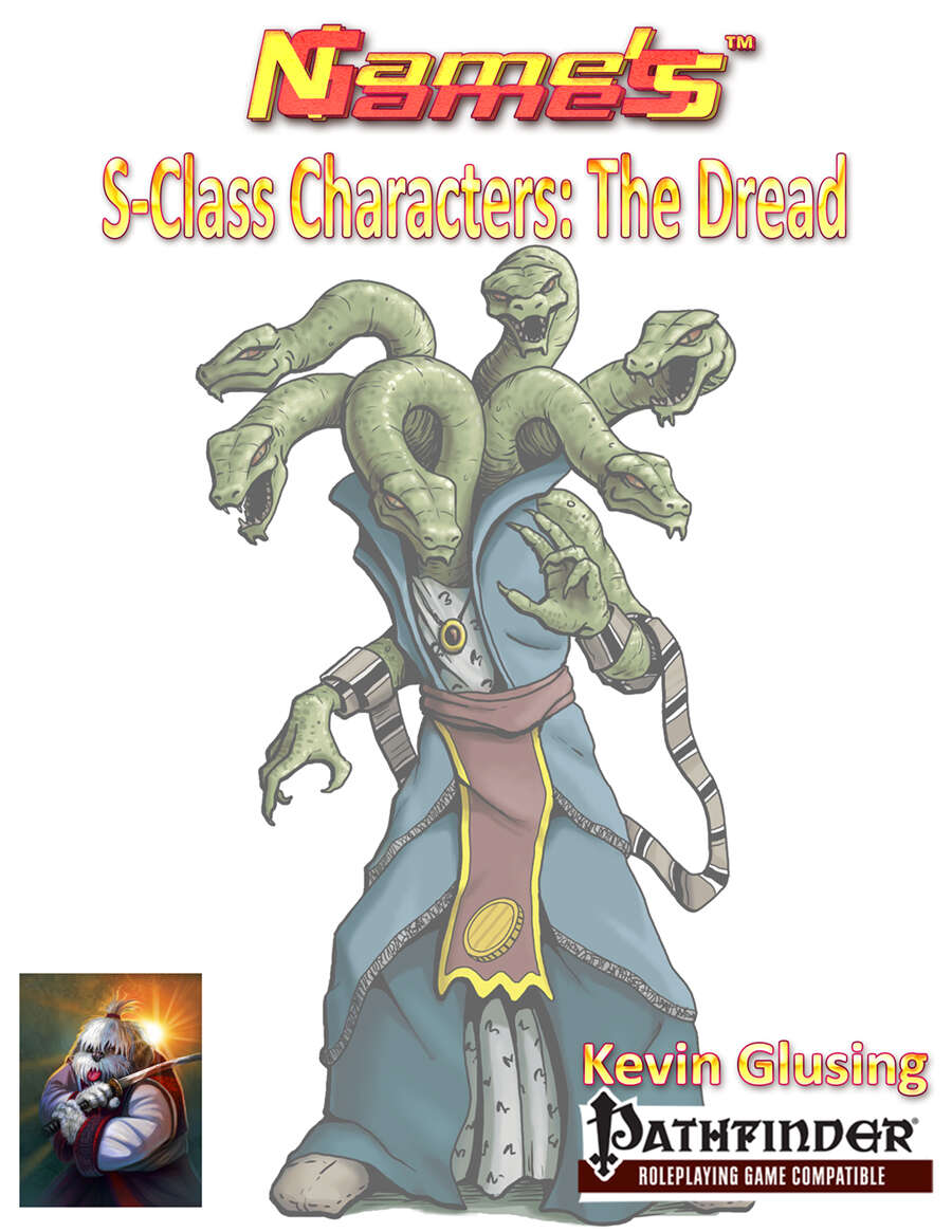S-Class Characters: The Dread - Samurai Sheepdog | DriveThruRPG