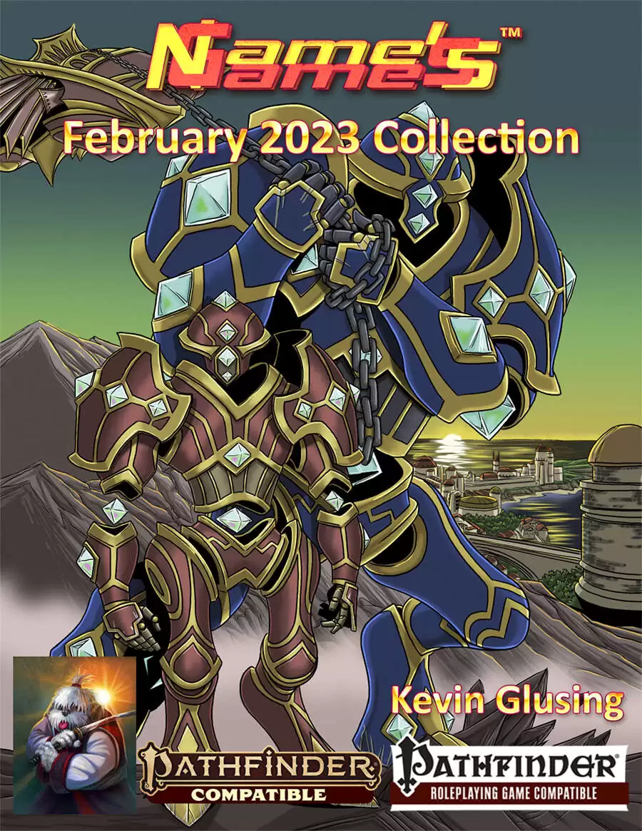 Name's Games February 2023 Collection - Samurai Sheepdog | DriveThruRPG