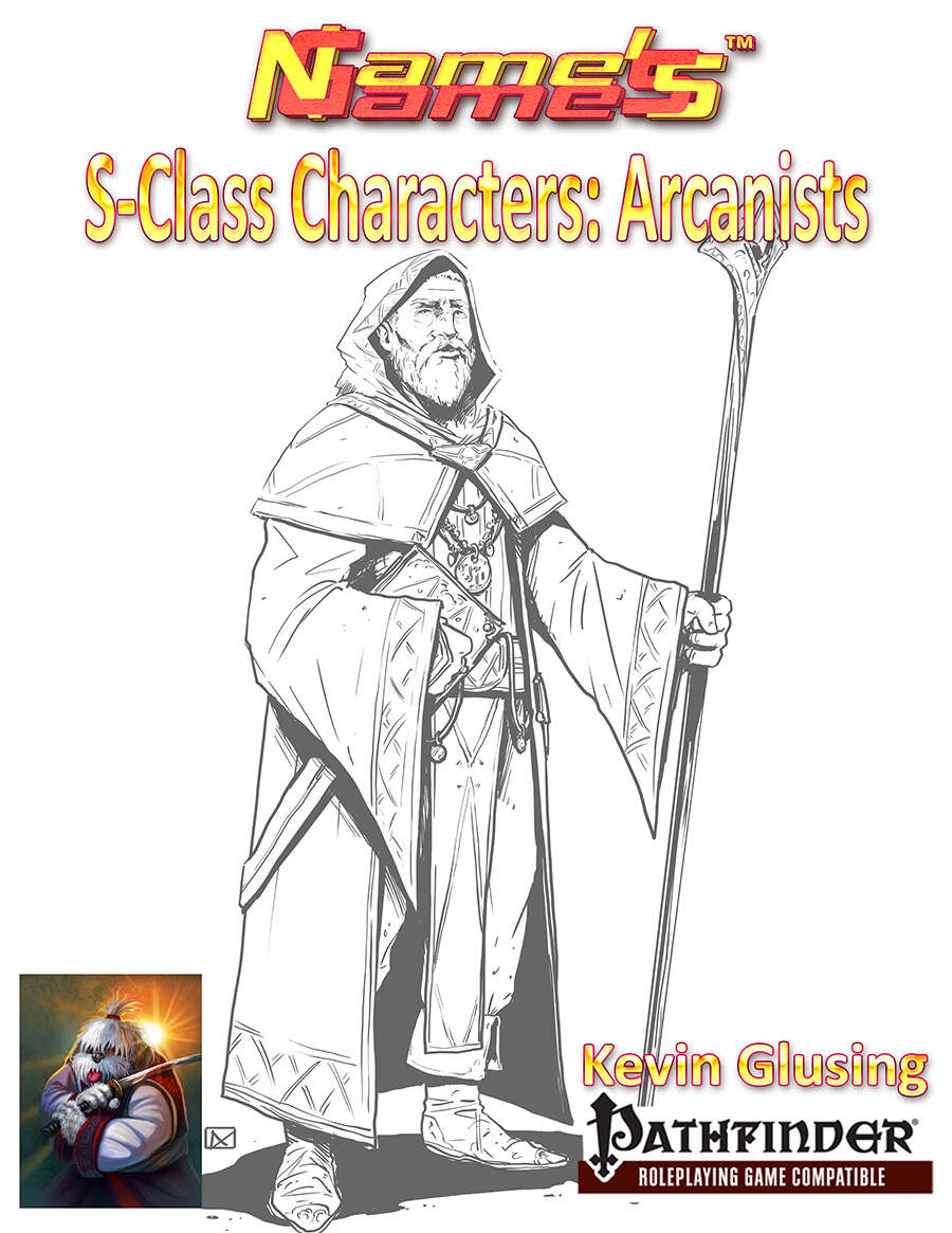 S-Class Characters: Arcanists - Samurai Sheepdog | DriveThruRPG