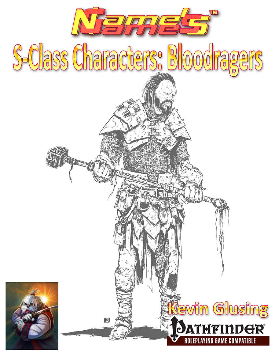 S-Class Characters: Bloodragers - Samurai Sheepdog | DriveThruRPG