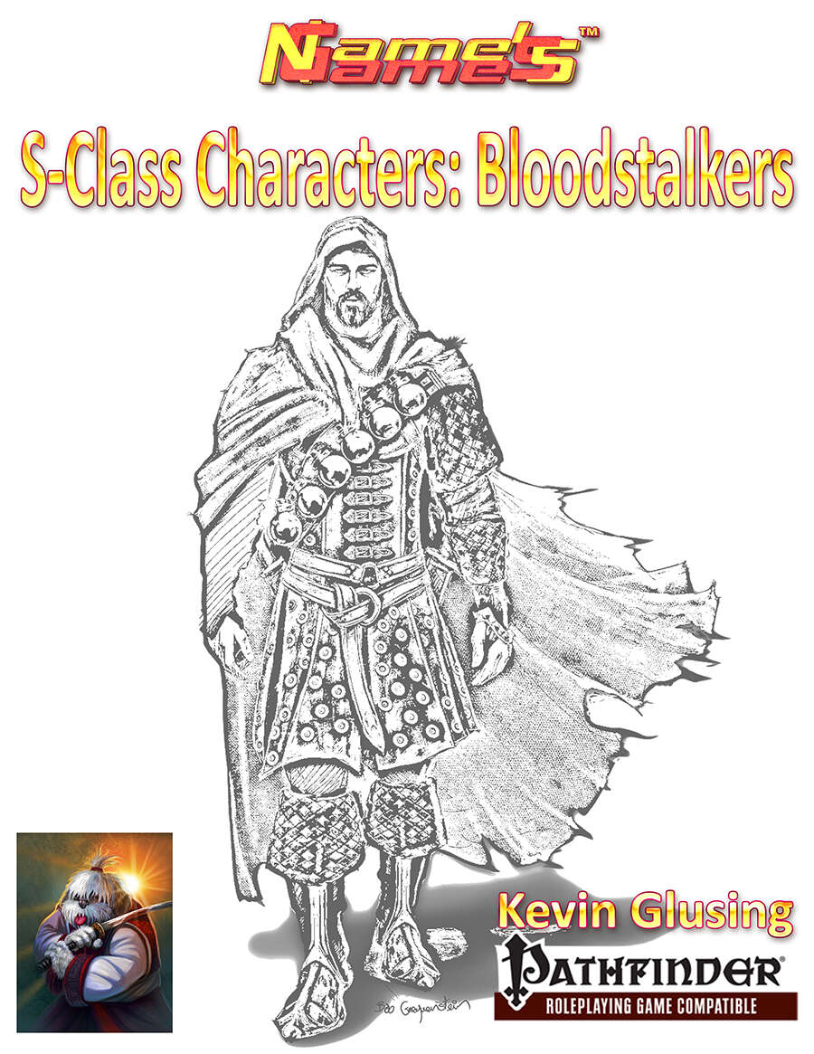 S-Class Characters: Bloodstalkers - Samurai Sheepdog | DriveThruRPG