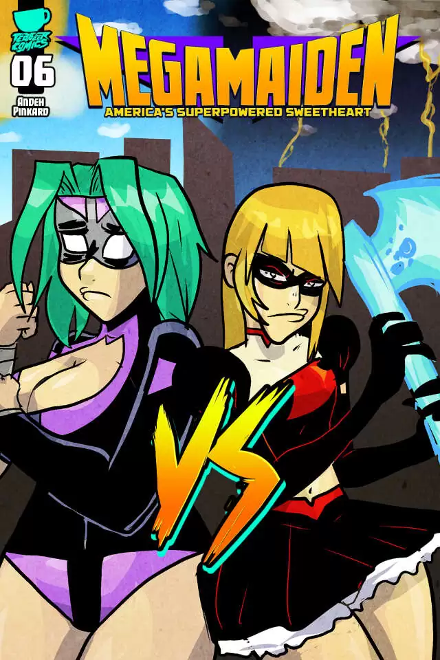 Mega Maiden #6 - Teabeer Comics | DriveThruRPG