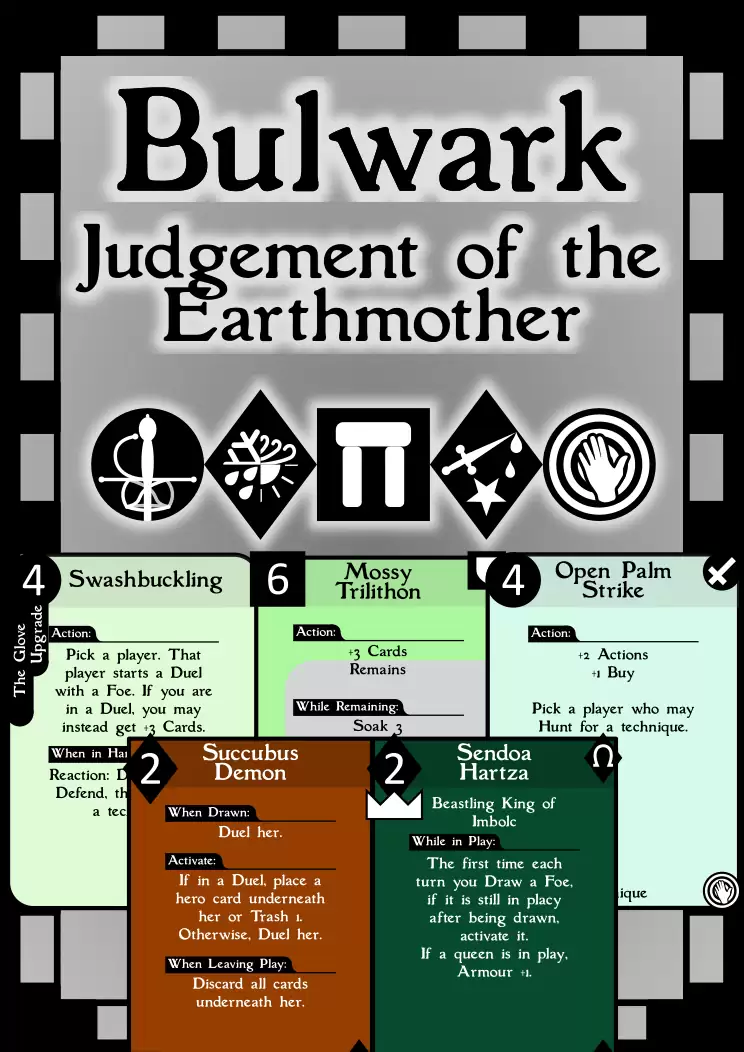 Bulwark: The Calendar of the Ancients - Chthonic Games | Bulwark ...