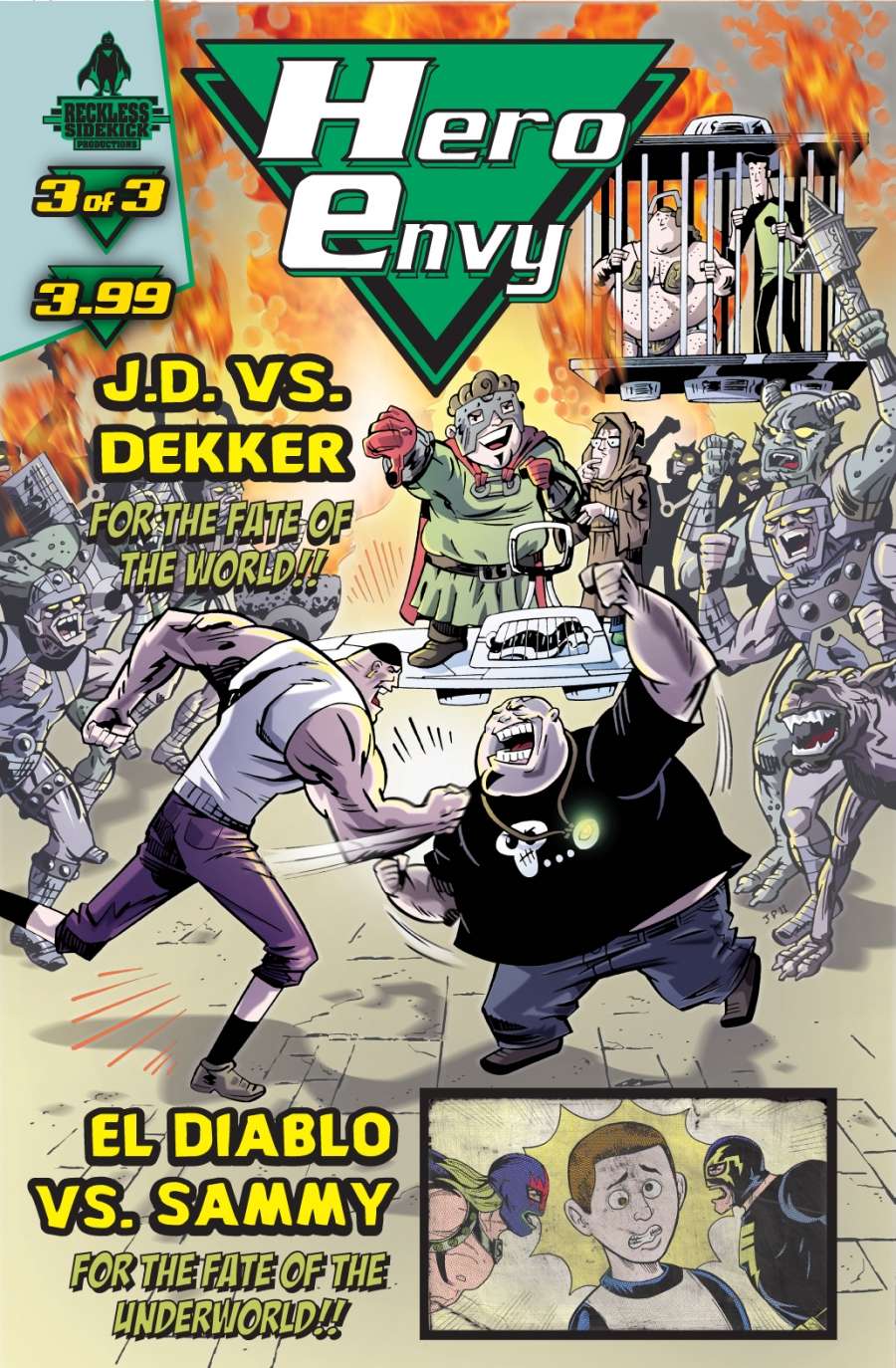 Hero Envy #3 - Reckless Sidekick Productions | DriveThruRPG