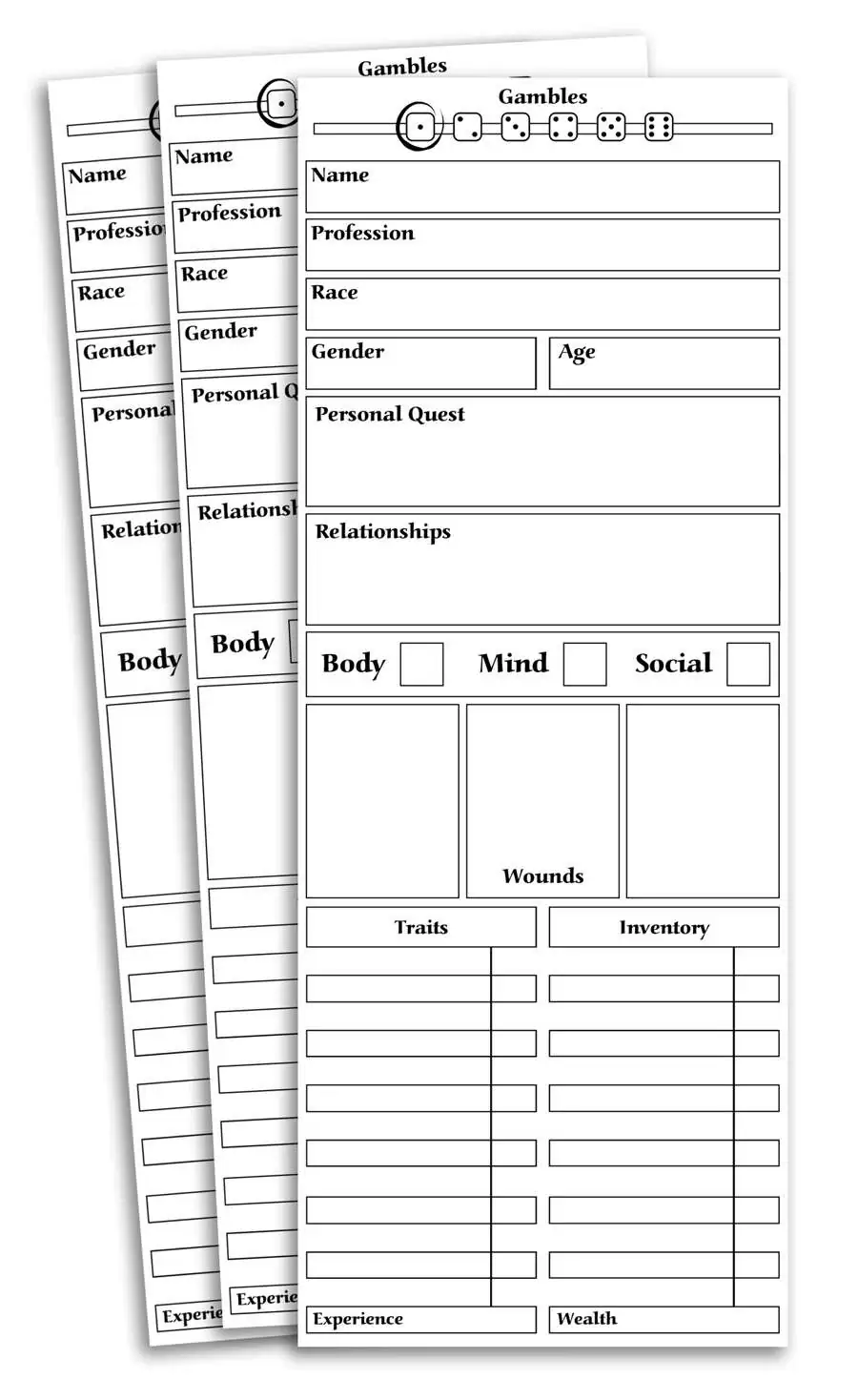 Folklore Character Sheet - Folklore RPG | DriveThruRPG