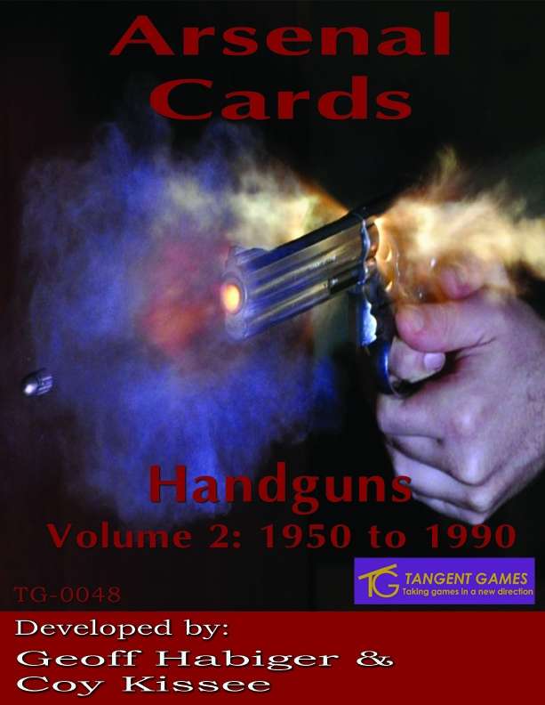 Arsenal Cards: Handguns Volume 2: 1950 to 1990 - Tangent Games ...