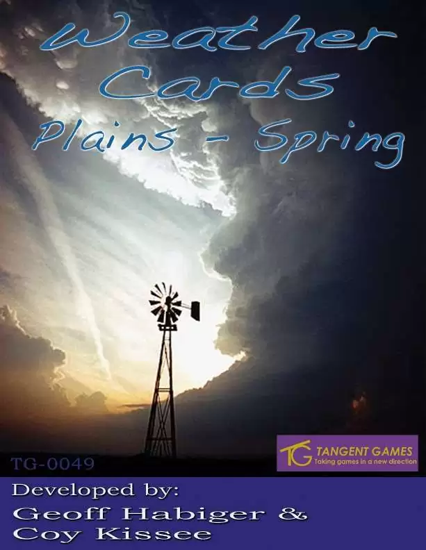 Weather Cards: Plains - Spring - Tangent Games | DriveThruRPG