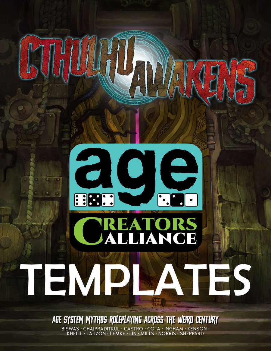 AGE Creators Alliance: Cthulhu Awakens Templates - Green Ronin ...