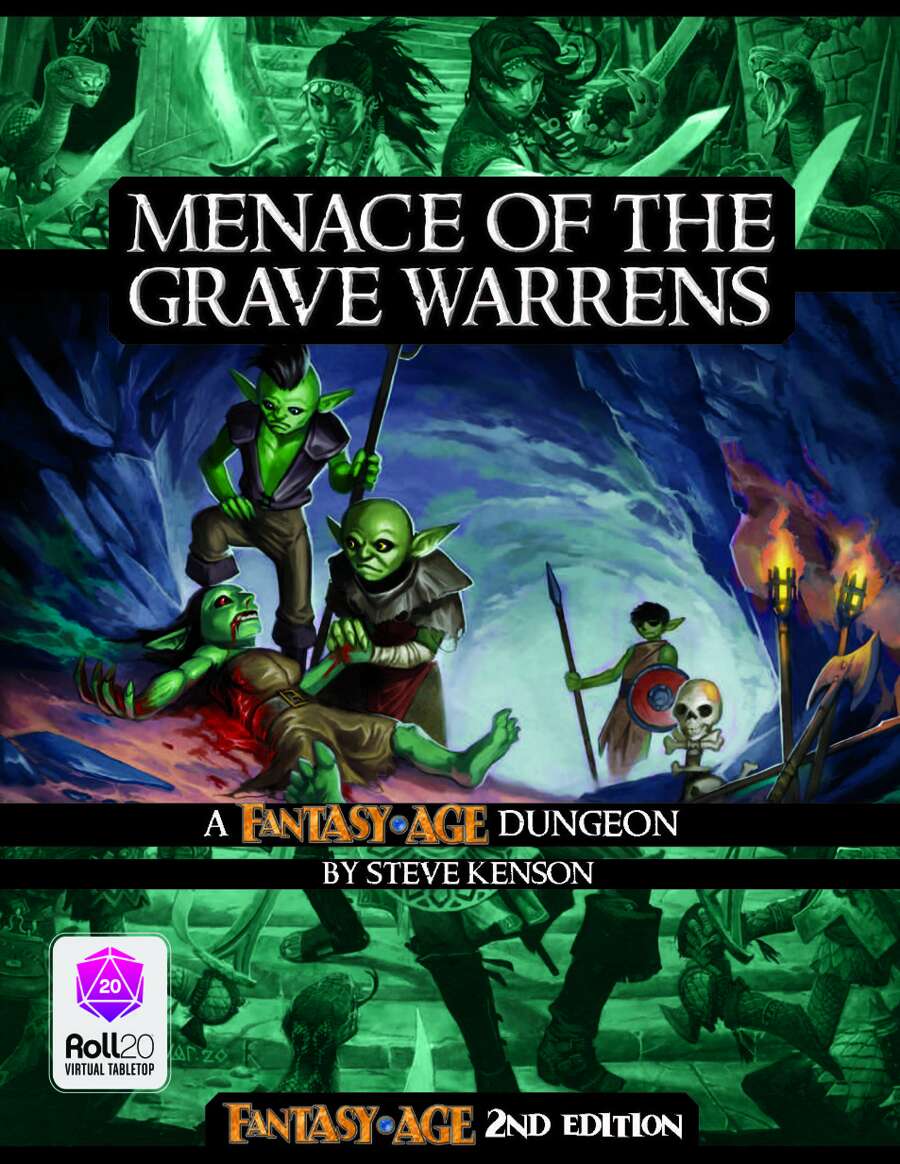 Fantasy AGE Dungeons: Menace of the Grave Warrens [Roll20 Edition ...