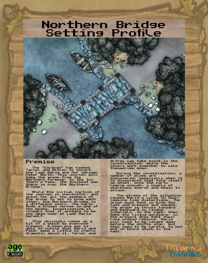 Northern Bridge Setting Profile - Green Ronin Publishing | Grey Matter ...
