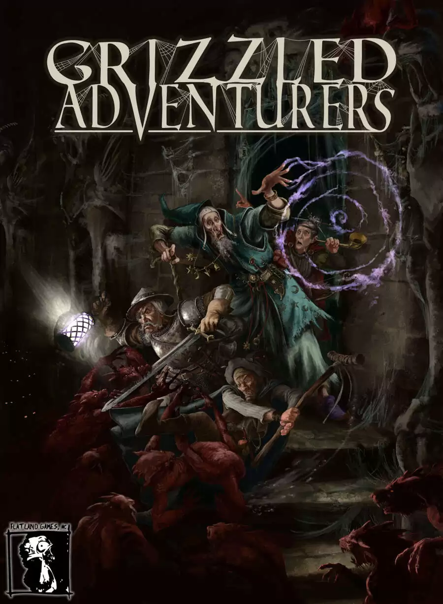 Grizzled Adventurers - Flatland Games | Grizzled Adventurers | DriveThruRPG