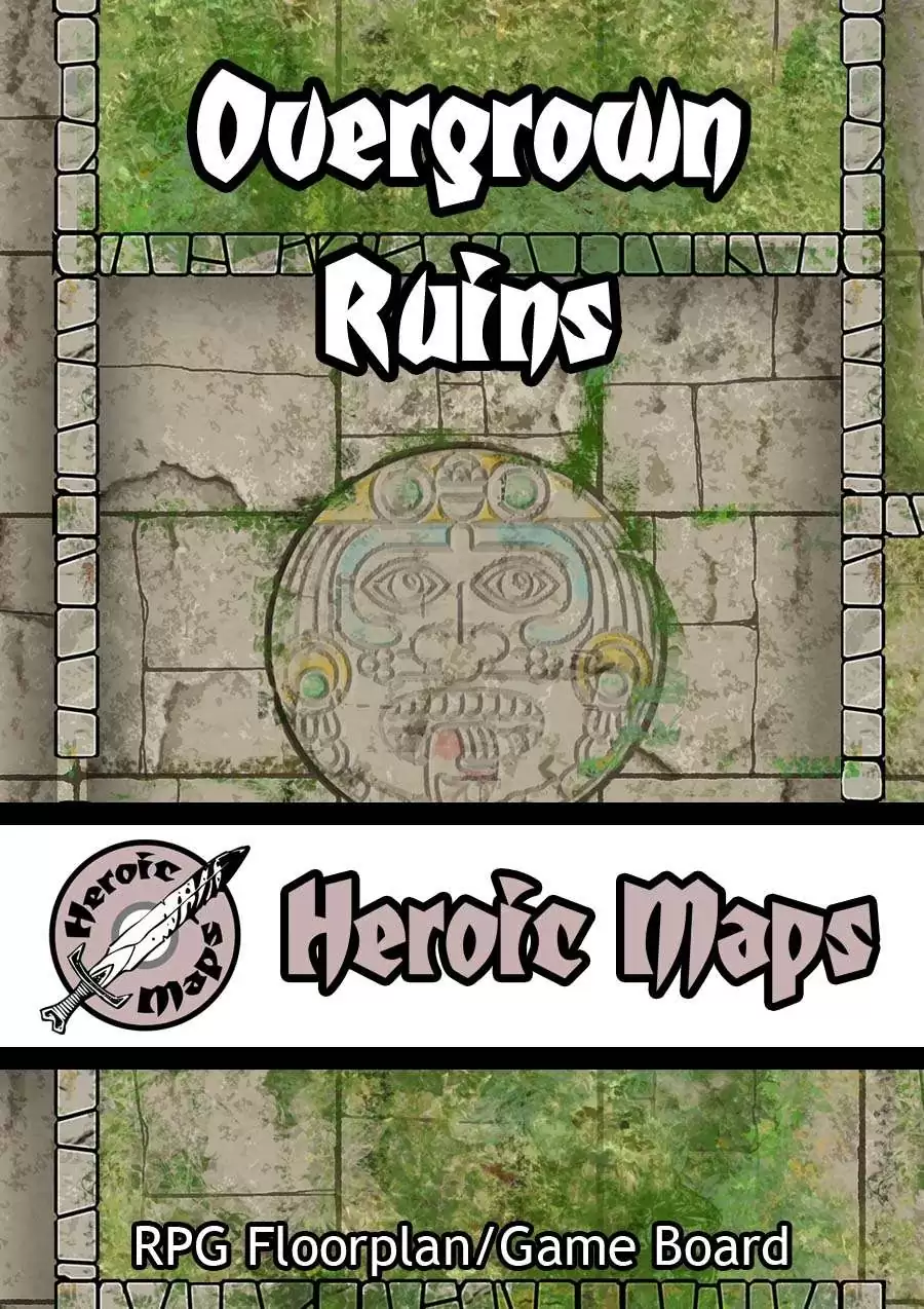 Heroic Maps: Overgrown Ruins - Heroic Maps | Dungeons | Ruins ...