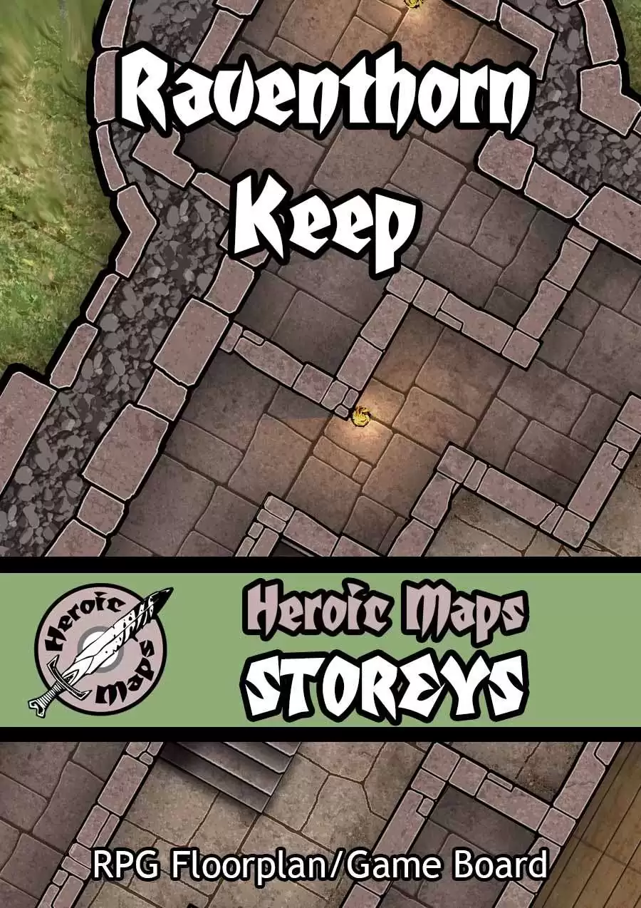 Heroic Maps - Storeys: Raventhorn Keep - Heroic Maps | Buildings ...
