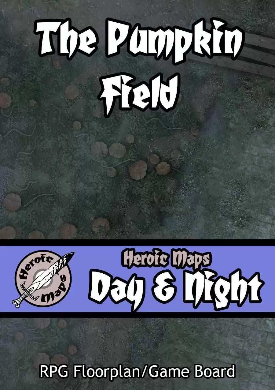 Heroic Maps - Day & Night: The Pumpkin Field - Heroic Maps | Wilderness ...
