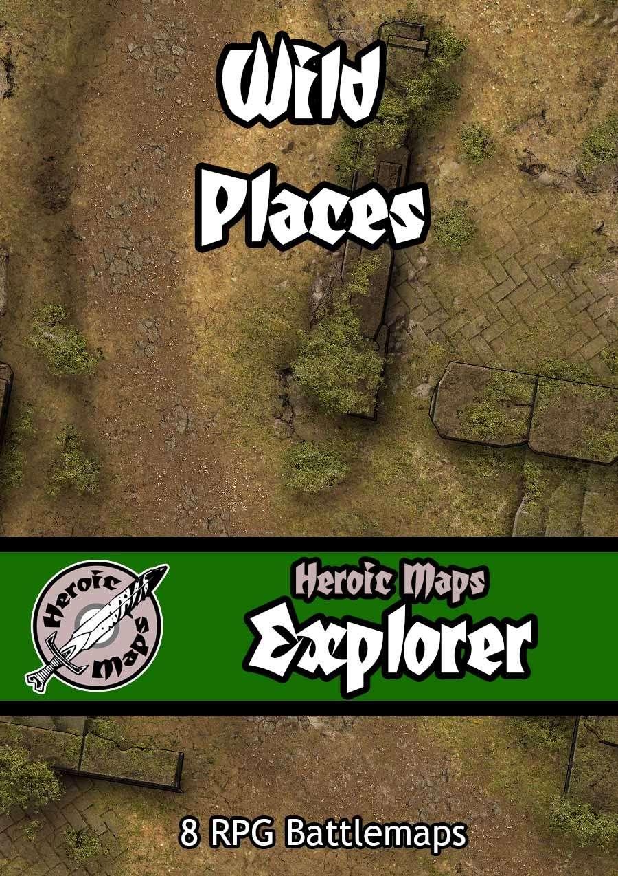 Heroic Maps - Explorer: Wild Places - Heroic Maps | Ruins | Wilderness ...