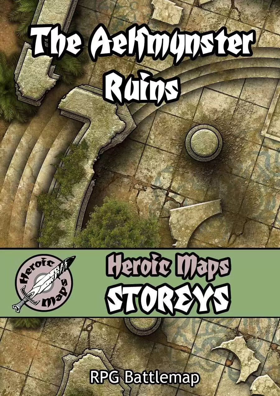 Heroic Maps - Storeys: The Aelfmynster Ruins - Heroic Maps | Buildings ...