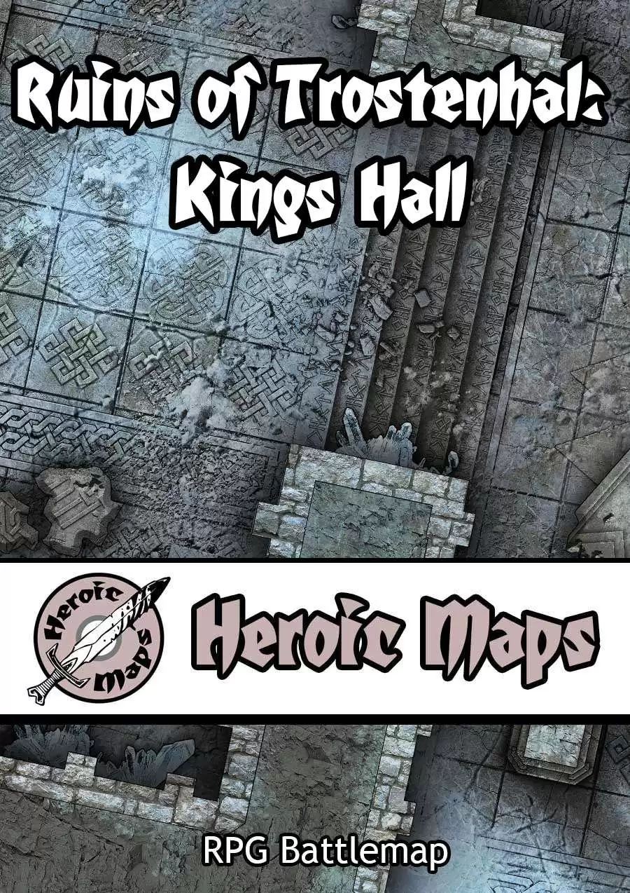 Heroic Maps - Ruins of Trostenhal: Kings Hall - Heroic Maps | Caverns ...
