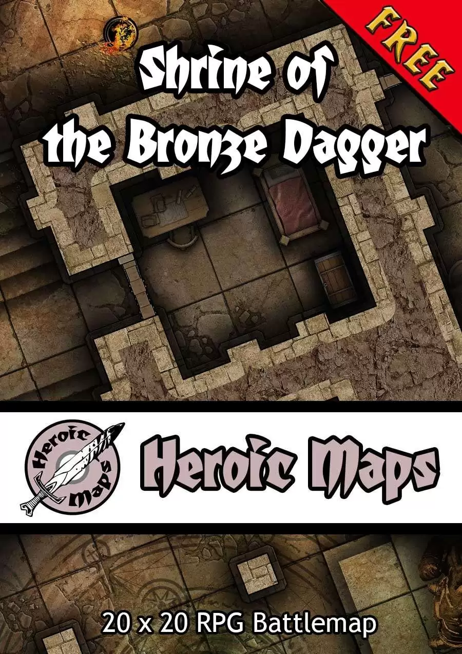 Heroic Maps - Shrine of the Bronze Dagger - Heroic Maps | Caverns ...