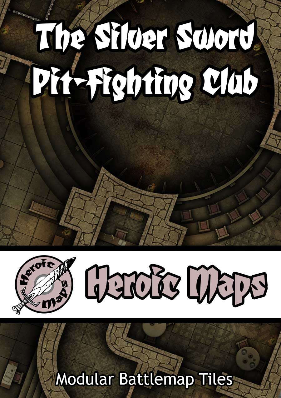 Heroic Maps - The Silver Sword Pit-Fighting Club - Heroic Maps ...