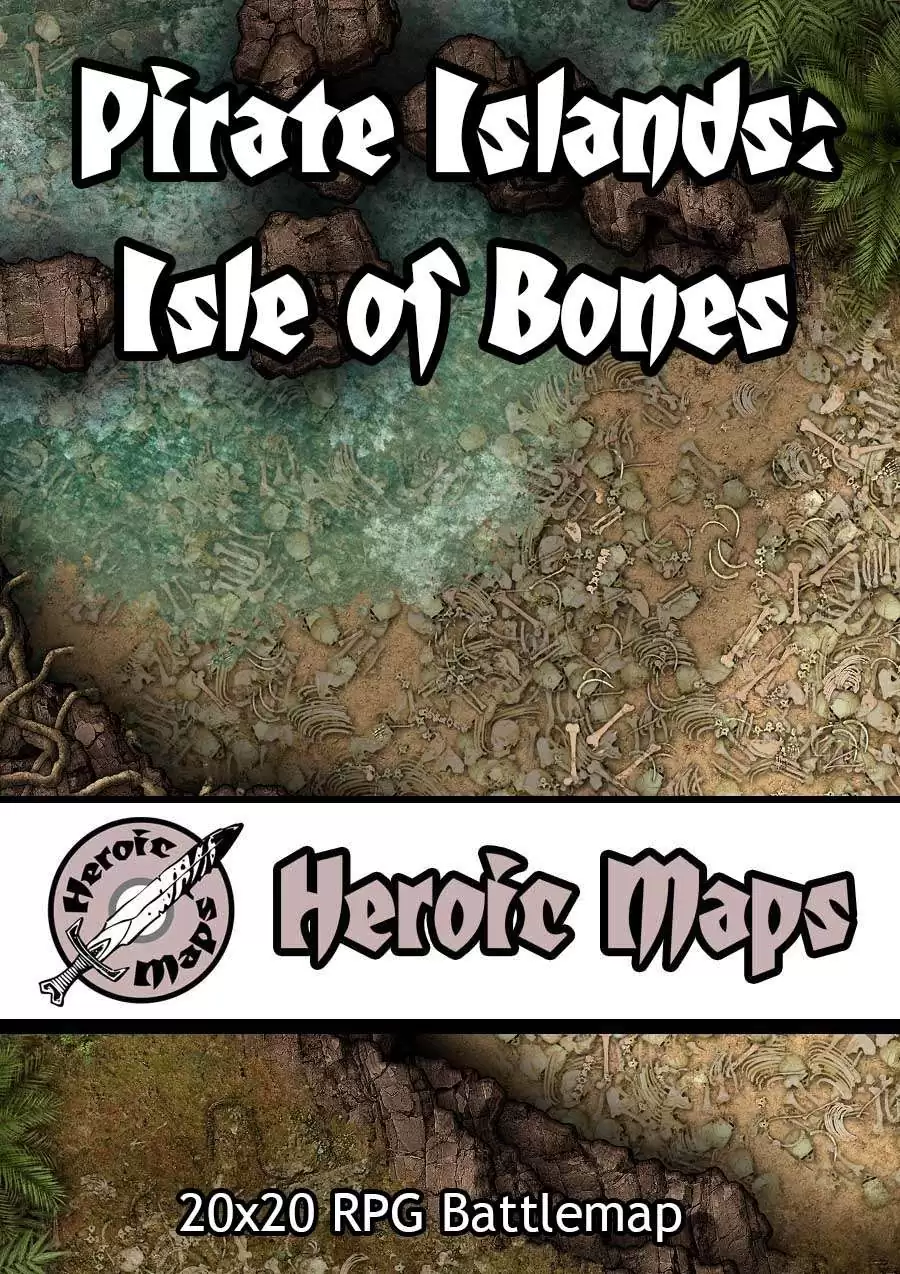Heroic Maps - Pirate Islands: Isle of Bones - Heroic Maps | Wilderness ...
