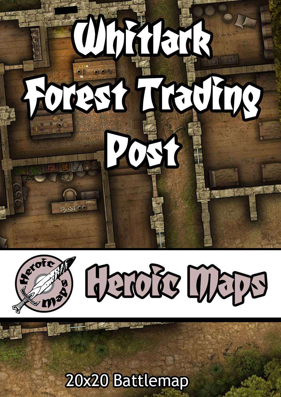 Heroic Maps - Whitlark Forest Trading Post - Heroic Maps | Buildings ...