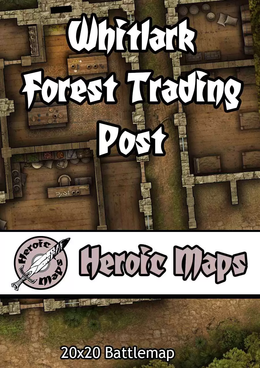 Heroic Maps - Whitlark Forest Trading Post - Heroic Maps | Buildings ...