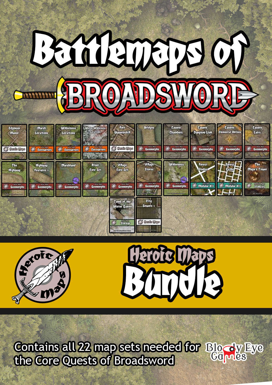 Heroic Maps - Broadsword Maps [BUNDLE] - Heroic Maps | Buildings ...