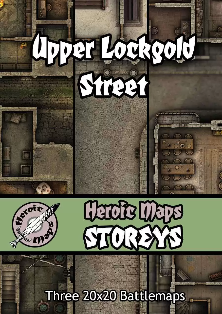 Heroic Maps - Storeys: Upper Lockgold Street - Heroic Maps | Buildings ...