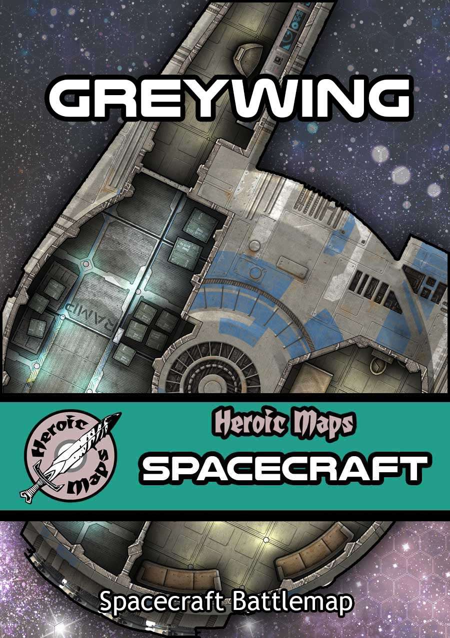Heroic Maps - Spacecraft: Greywing - Heroic Maps | Sci-Fi | Spacecraft ...