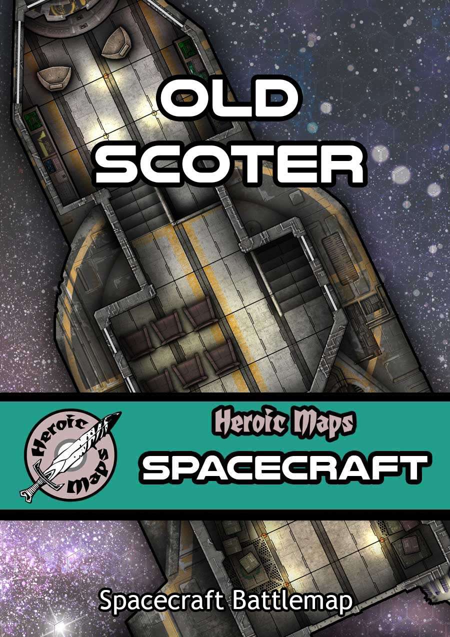 Heroic Maps - Spacecraft: Old Scoter - Heroic Maps | Sci-Fi ...