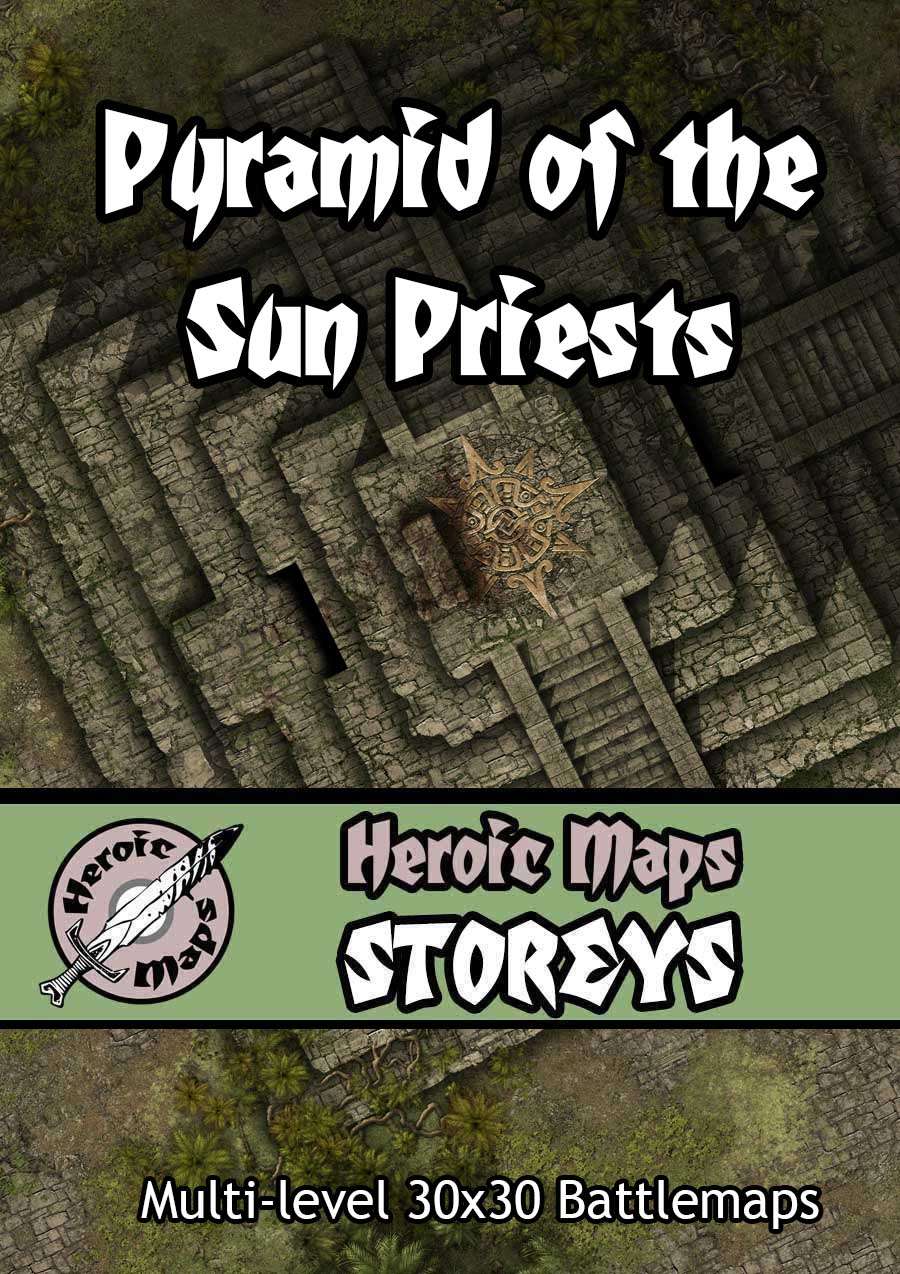 Heroic Maps - Storeys: Pyramid of the Sun Priests - Heroic Maps ...