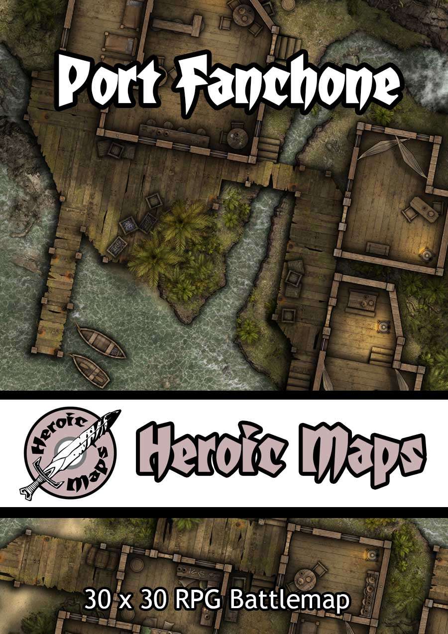 Heroic Maps - Port Fanchone - Heroic Maps | Buildings | Cities ...