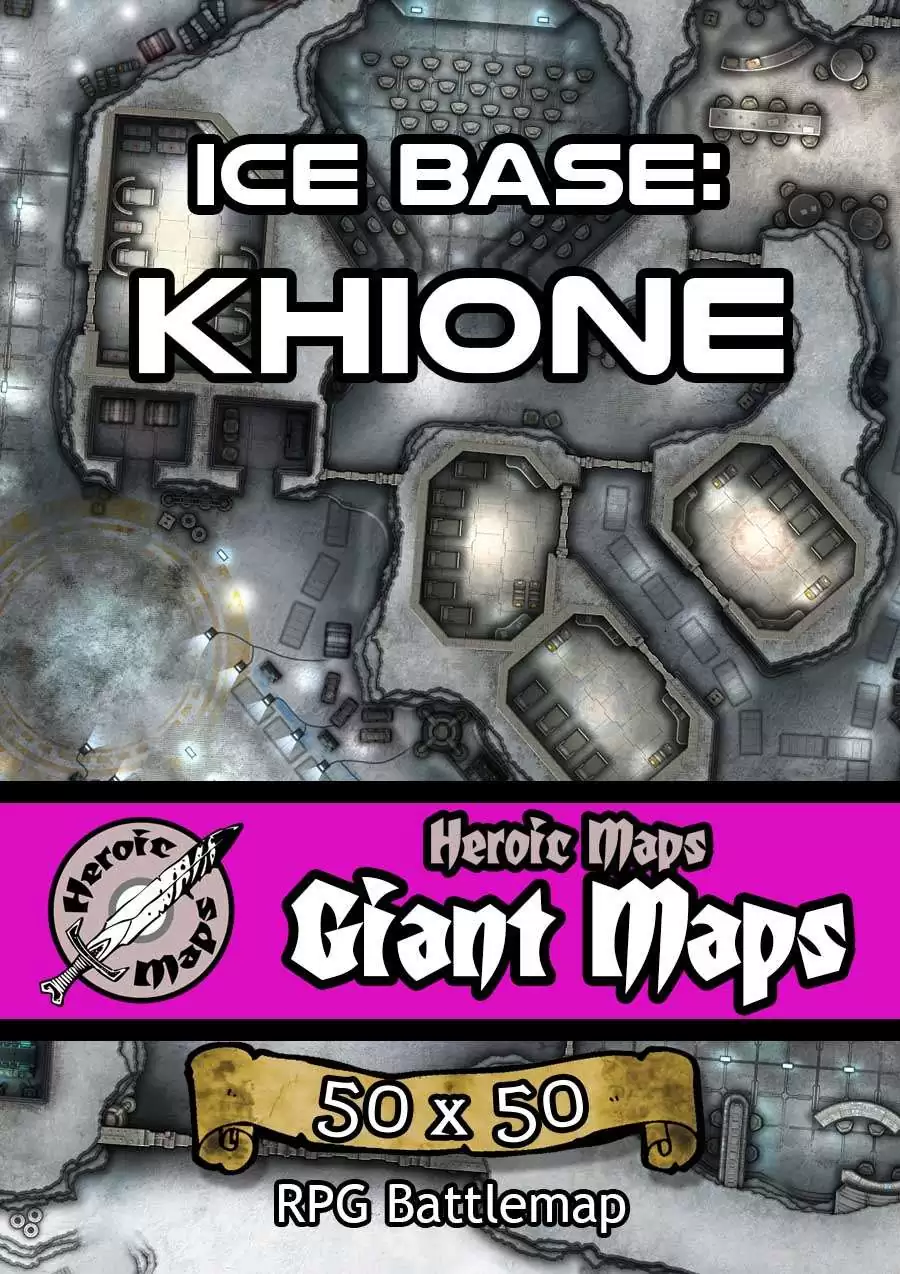 Heroic Maps - Giant Maps: Ice Base Khione - Heroic Maps | Buildings ...