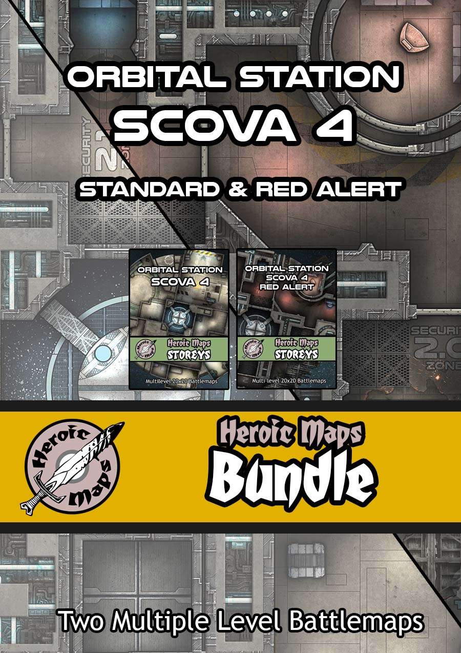 Heroic Maps - Orbital Station Scova 4 [BUNDLE] - Heroic Maps | Storeys ...