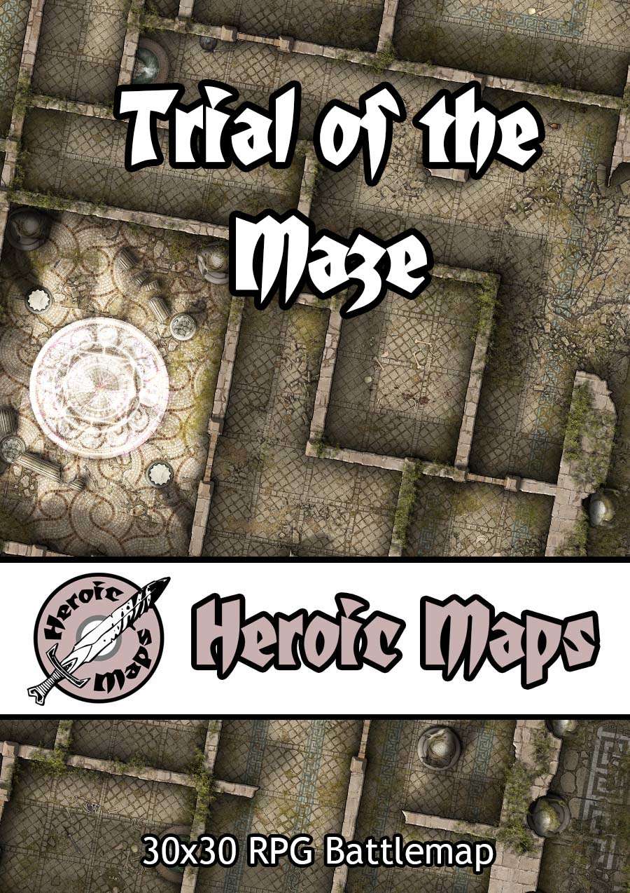 Heroic Maps - Trial of the Maze - Heroic Maps | Dungeons | Ruins ...