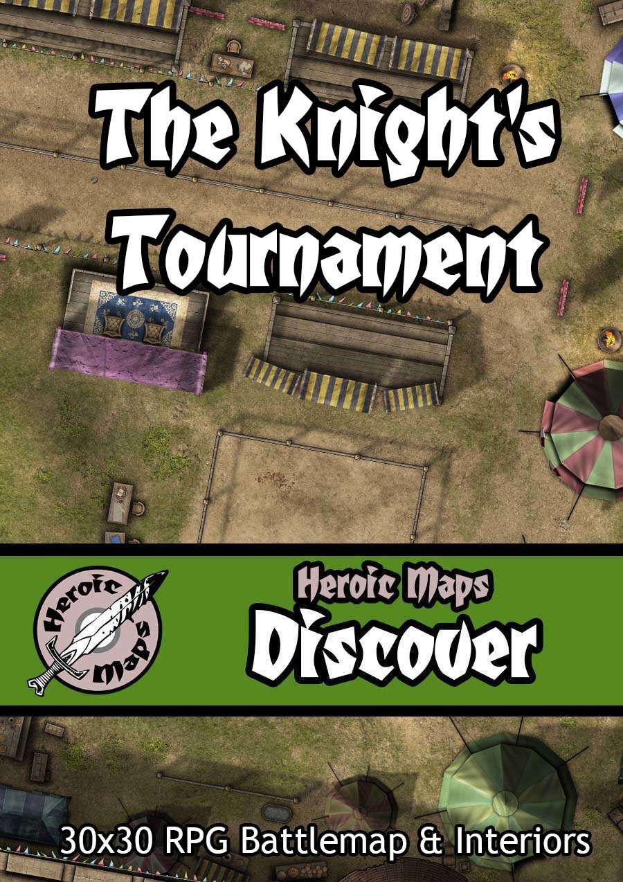 Heroic Maps - Discover: The Knight's Tournament - Heroic Maps | Cities ...