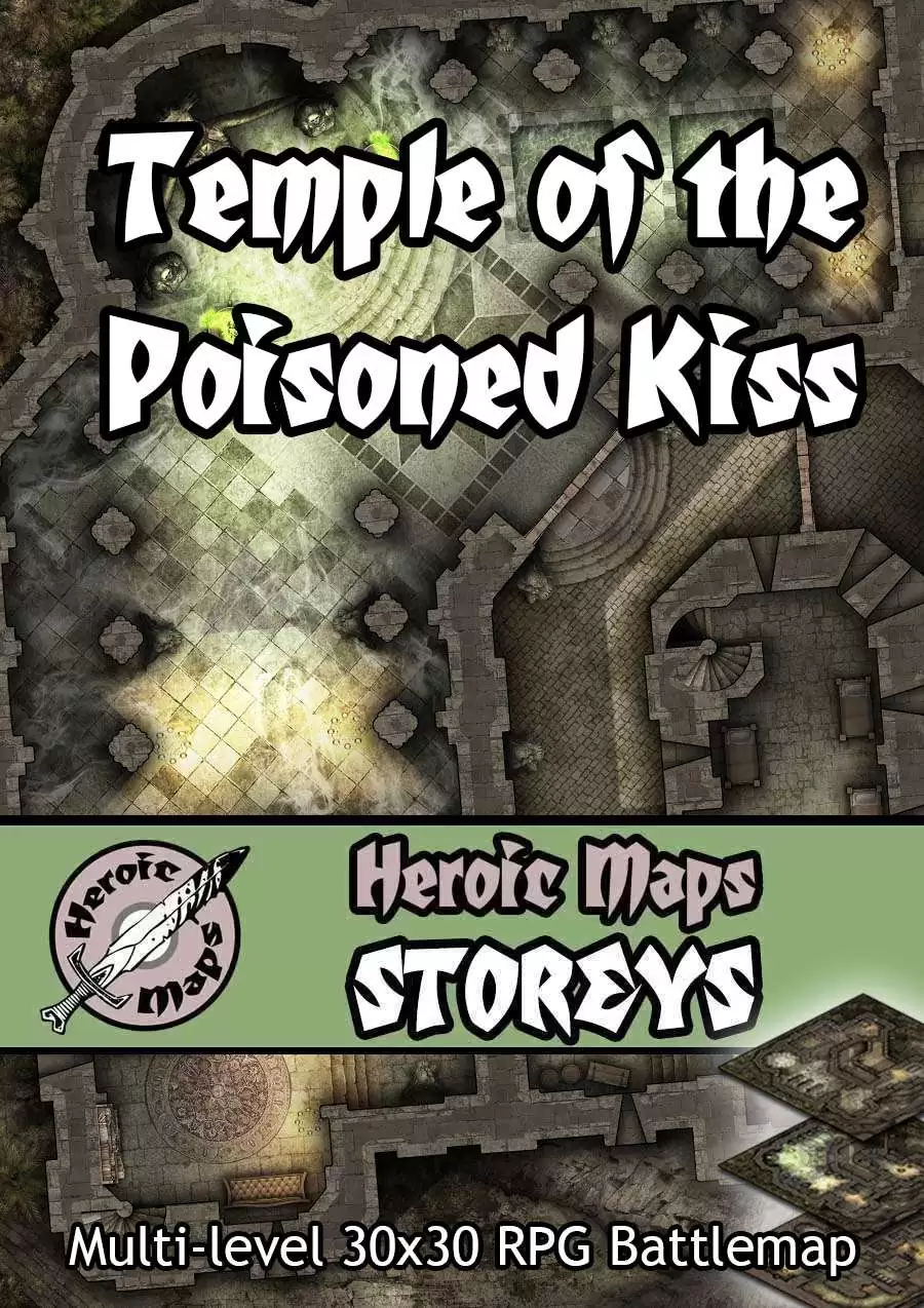 Heroic Maps - Storeys: Temple of the Poisoned Kiss - Heroic Maps ...