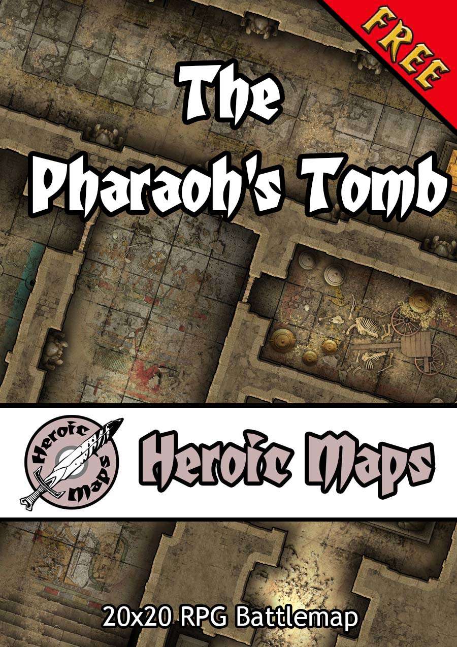 Heroic Maps - The Pharaoh's Tomb - Heroic Maps | Buildings | Dungeons ...